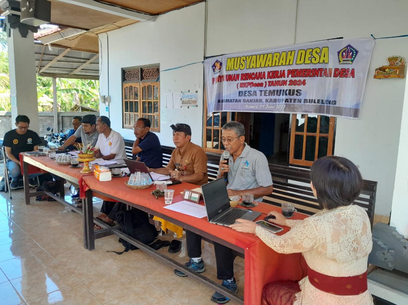 MUSDES PENYUSUNAN RKP DESA TAHUN ANGGARAN 2024 - Website Desa Temukus